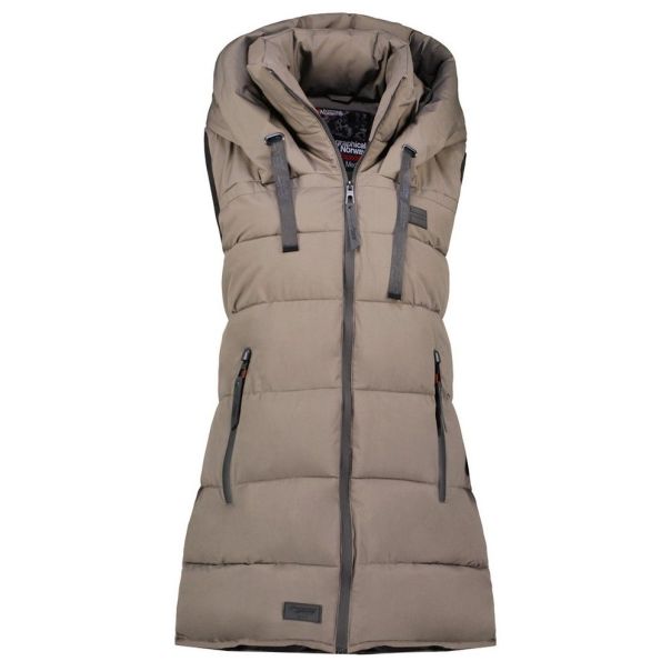 GEOGRAPHICAL NORWAY Prsluk dolbar taupe db lady 056 W