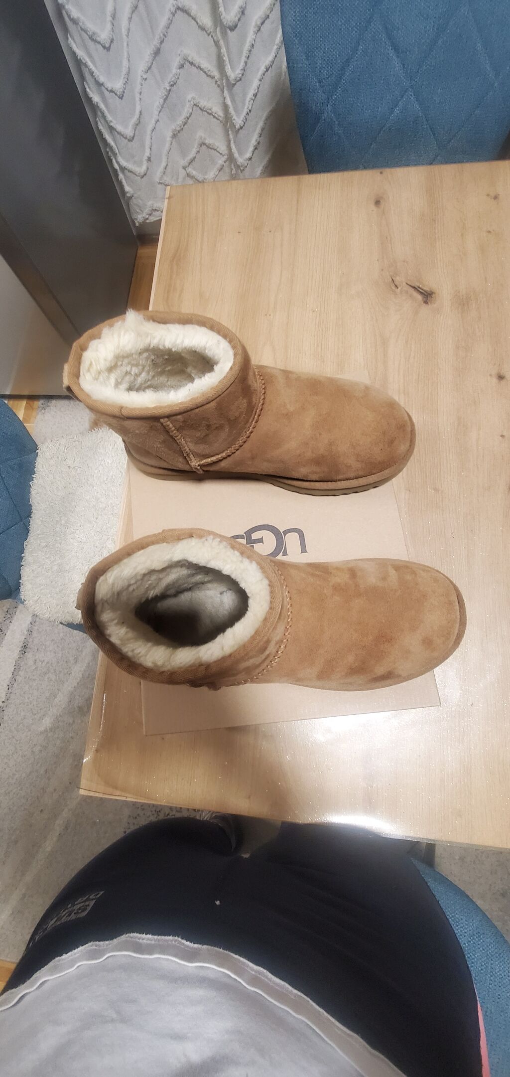 Ugg mini čizme, bоја - Braon, 39