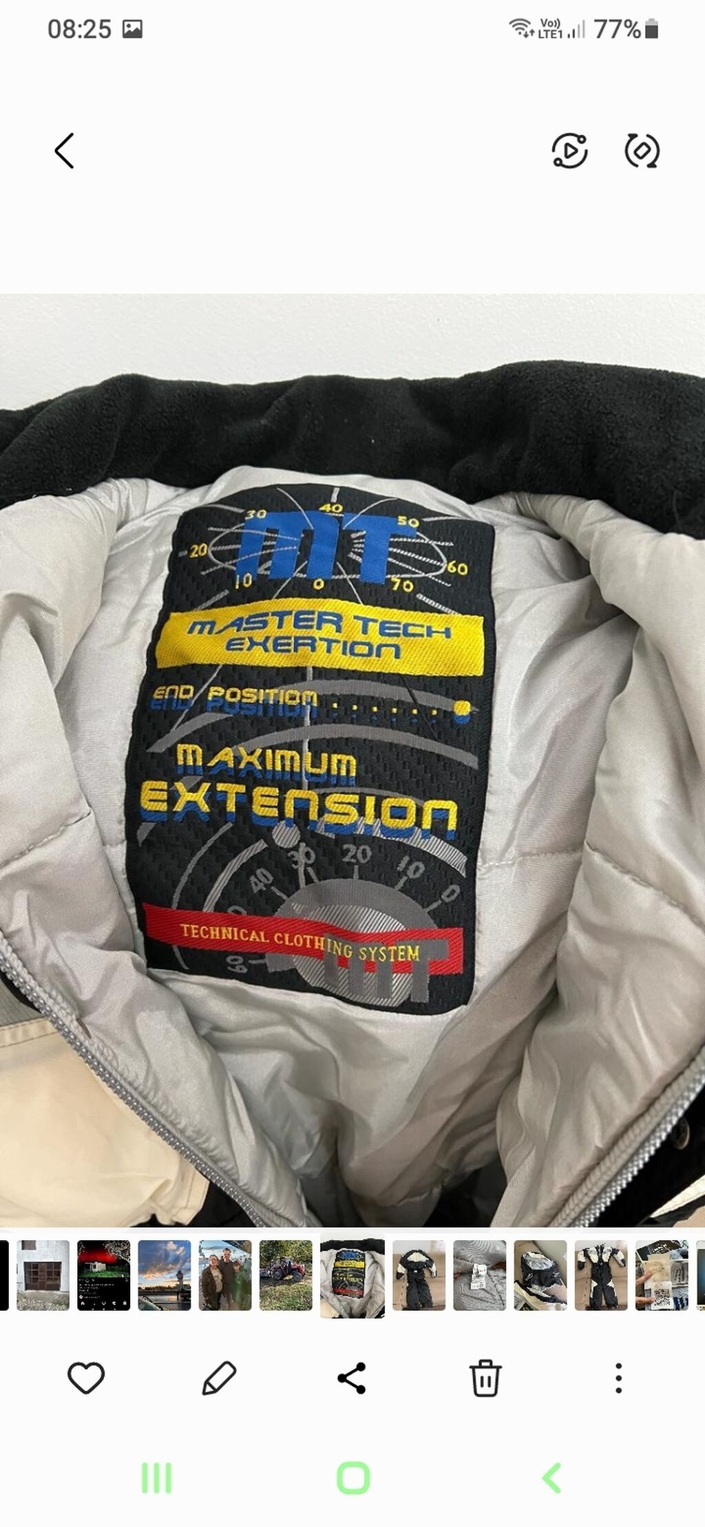 Ski odelo Master Tech Exertion – jakna i pantalone - Dvodelno