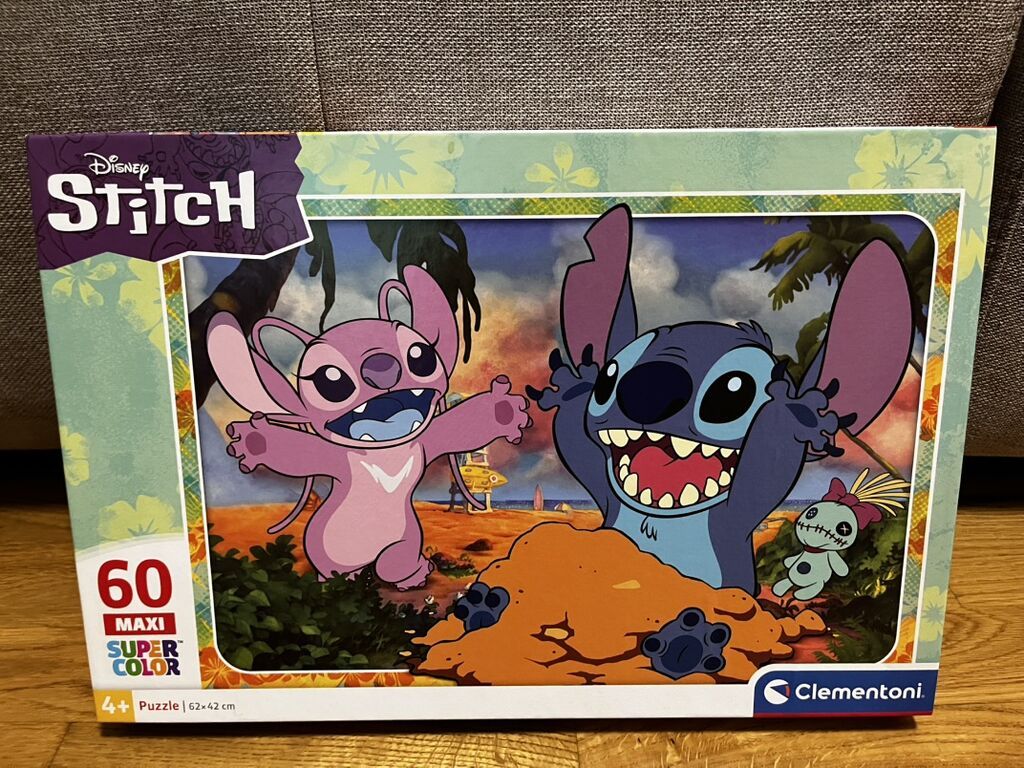 Set slagalica – više motiva i proizvođača 1) Clementoni Disney Stitch