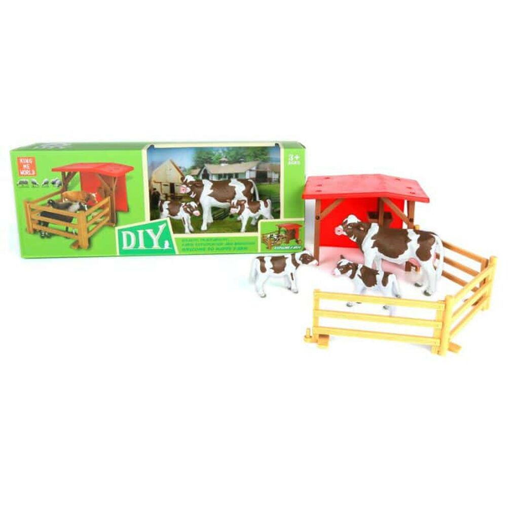 Set za igru “DIY” – mini farma krava - Tematski set sa figurinama