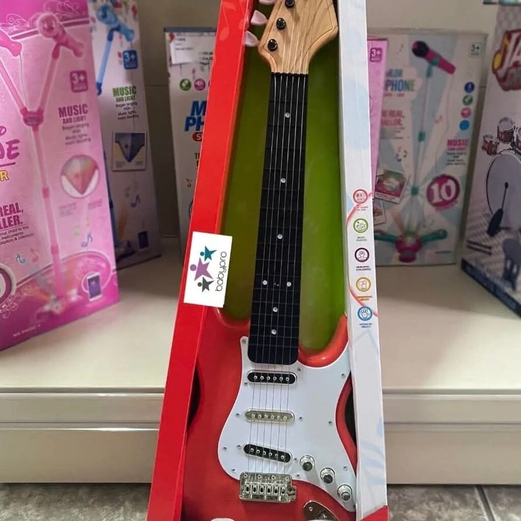 I. 12. Velika električna gitara 70cm 3999din Električna gitara