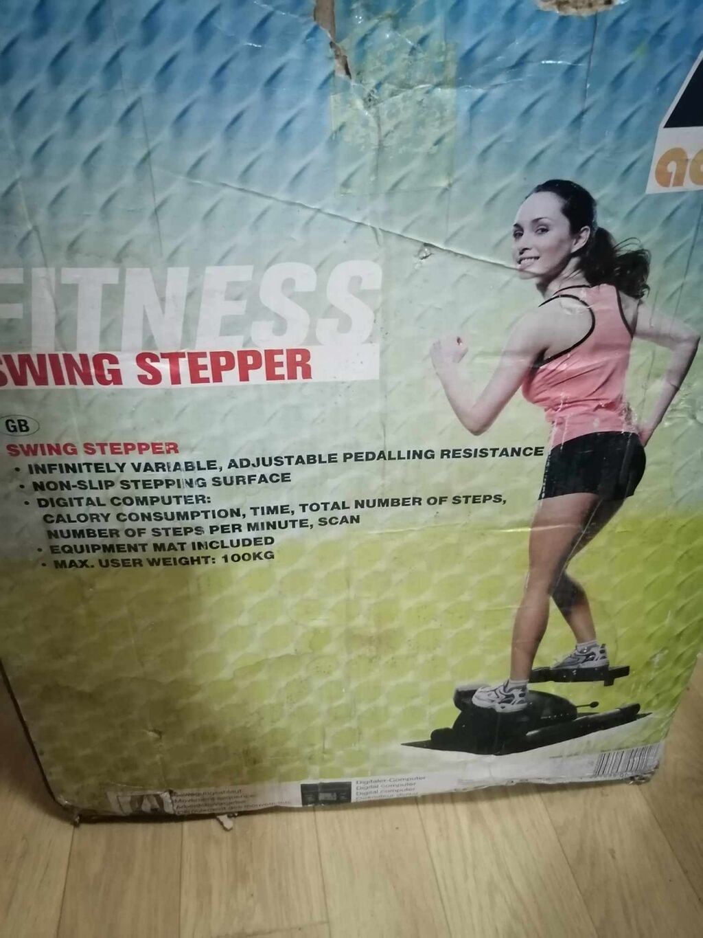 Swing Stepper – kućni fitness stepper - Podesivi otpor: kontinuirano