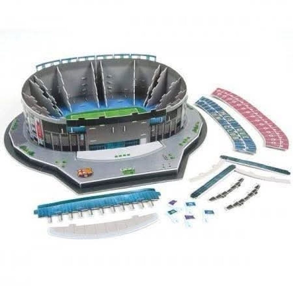 3D Puzzle stadion FK Barselona Nou camp3000 din 3D slagalica