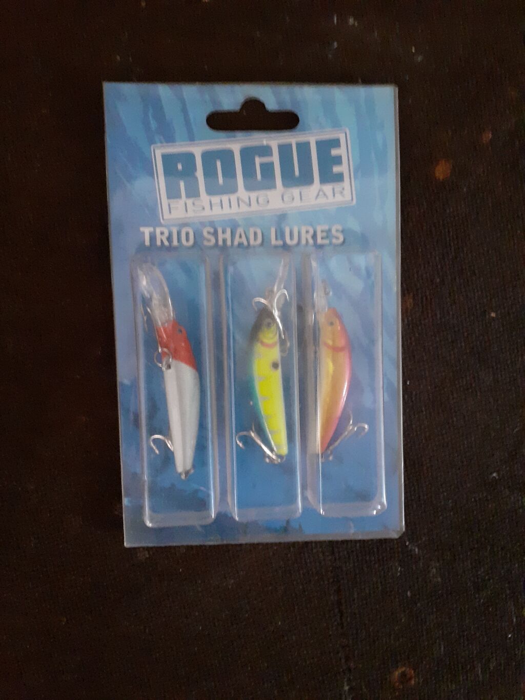 Ribolovni mamci – komplet - Rogue Fishing Gear Trio Shad Lures