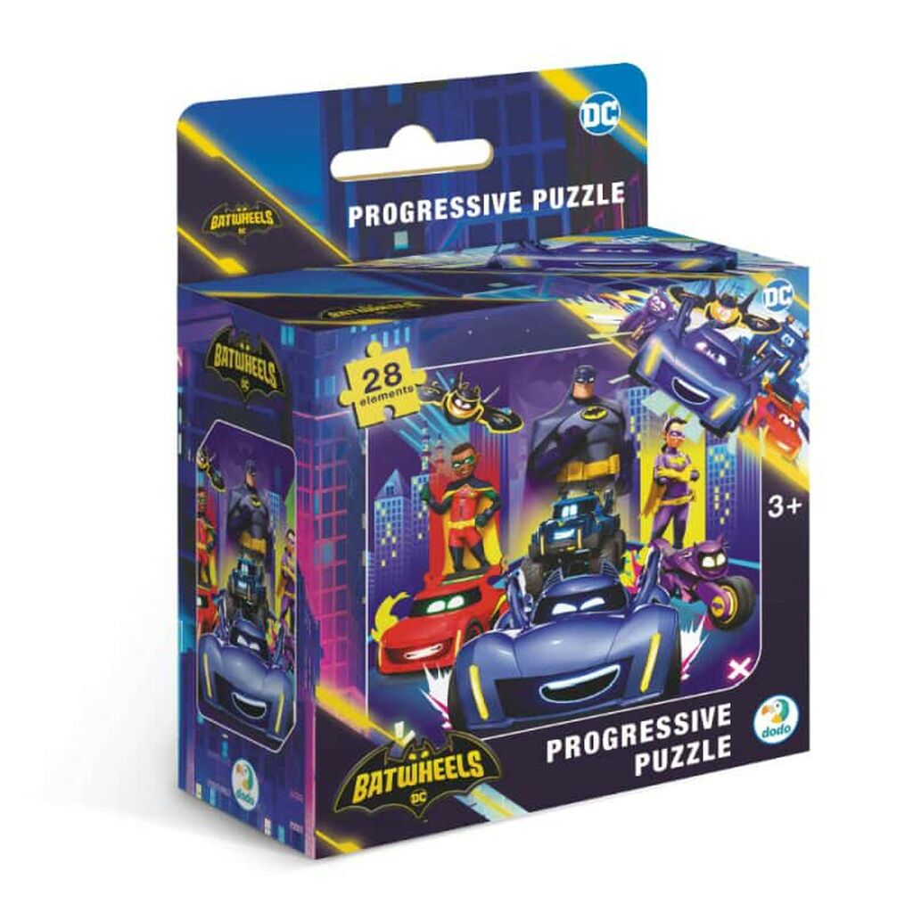 DC Batwheels Progressive Puzzle – slagalica sa postepenim nivoima
