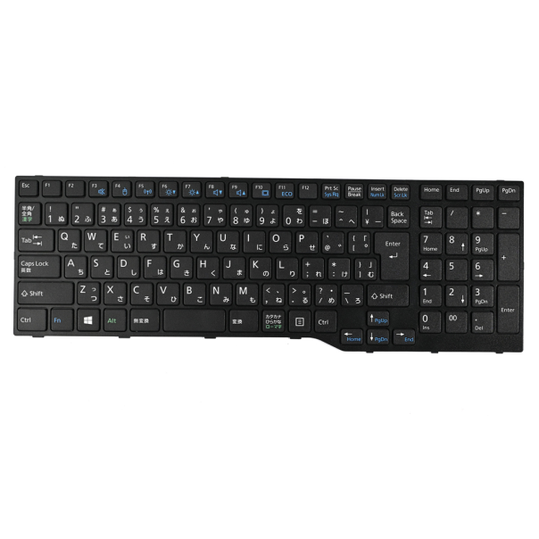 Tastatura za laptop Fujitsu AH544 AH564 AH574 AH53M AH42 AH555 srebrni frame sa mišem