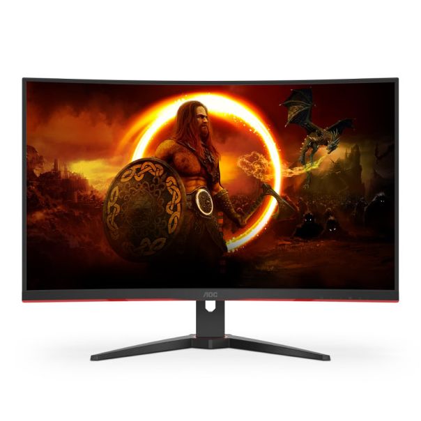 AOC Monitor 31.5" C32G2ZE/BK VA 1920x1080/240Hz/1ms/2xHDMI/DP/FreeSync