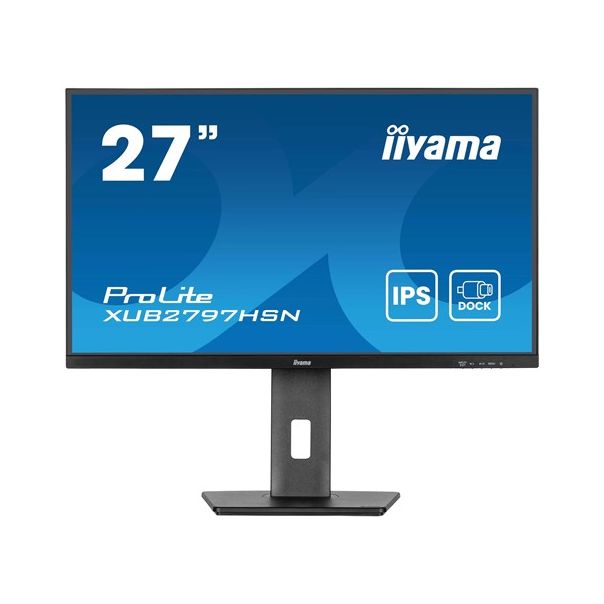 IIYAMA Monitor 27" XUB2797HSN-B2 IPS 1920x1080/100Hz/1ms/HDMI/DP/VGA/audio