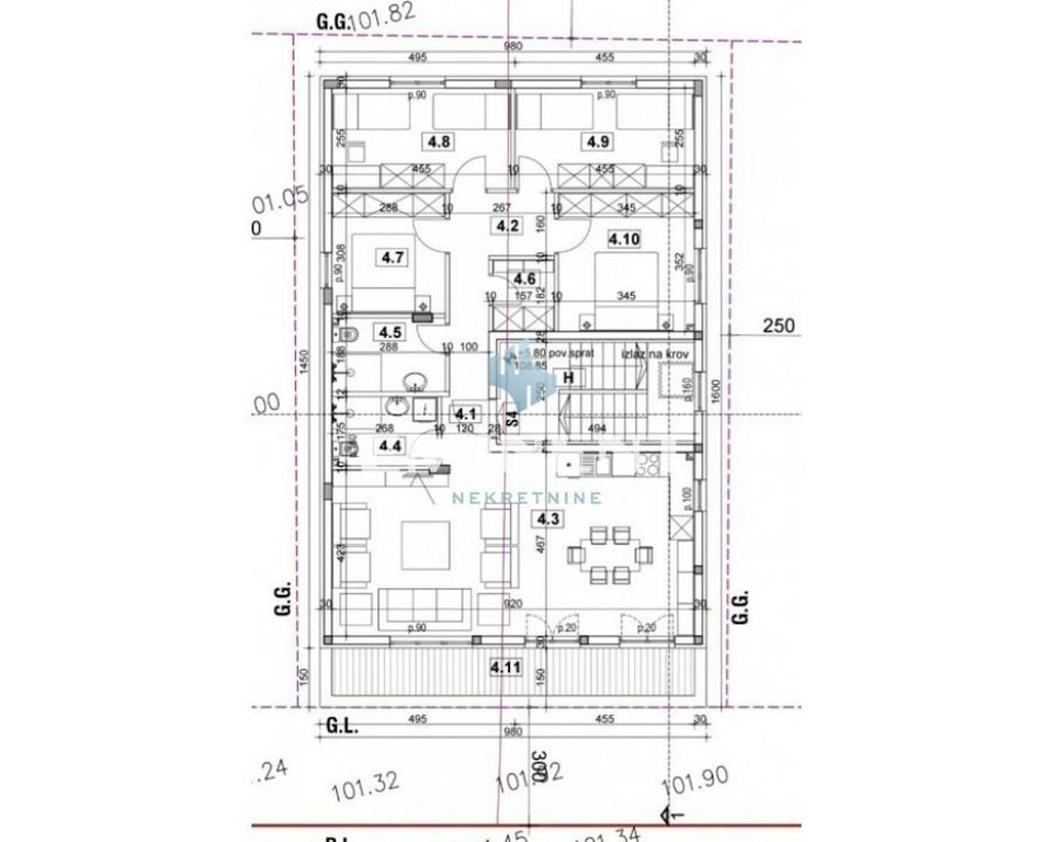 Zemun, Ćukovac, Novogradska, 4.5, 116m2, 368880 EUR