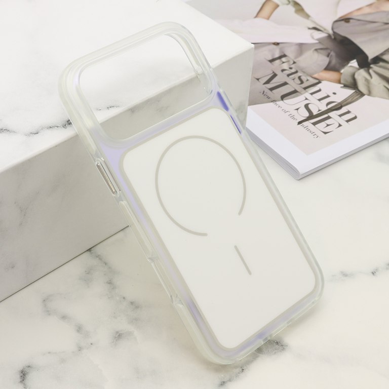 Futrola AMBER RING MagSafe za iPhone 17 Pro Max (6.9) bela