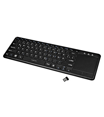 Tastatura sa touchpad-om, bežična (2.4GHz)
LOGILINK ID0188