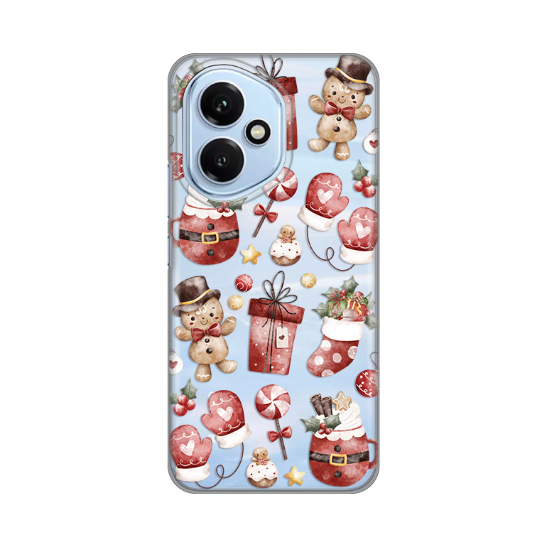 Zastitna ultra tanka (skin) maska / futrola PRINT - Huawei Honor 400 Cozy Christmas