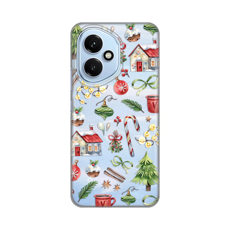 Zastitna ultra tanka (skin) maska / futrola PRINT - Huawei Honor 400 Winter Spirit