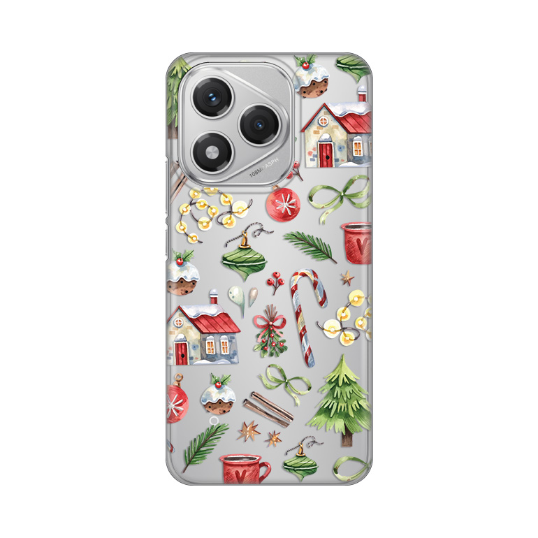 Zastitna ultra tanka (skin) maska / futrola PRINT - Huawei Honor 400 Lite Winter Spirit