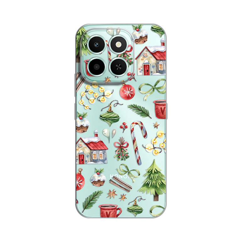 Zastitna ultra tanka (skin) maska / futrola PRINT - Huawei Honor X6c Winter Spirit