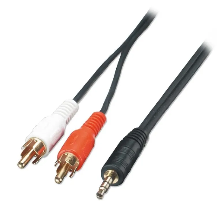 Audio kabl (3,5mm stereo jack na 2 RCA jack) 3m