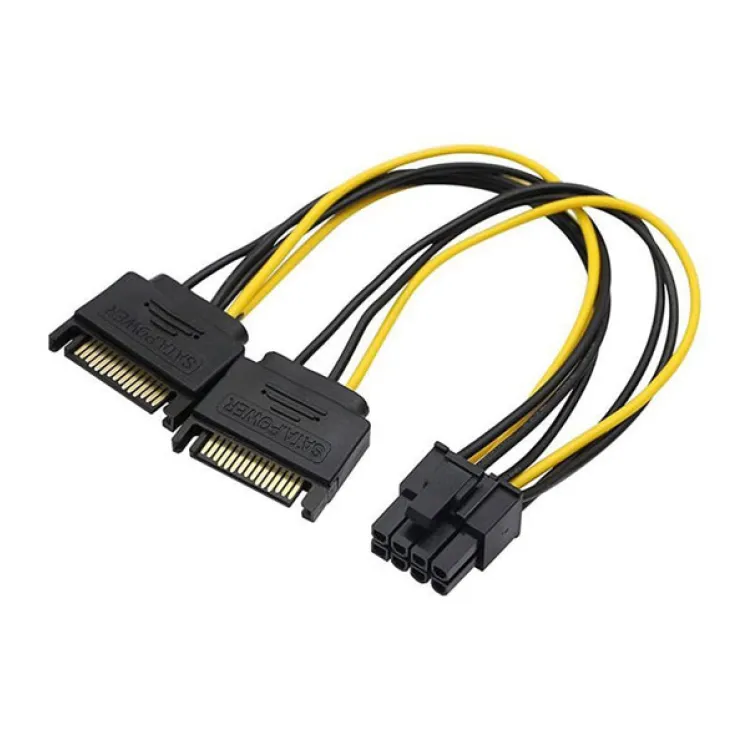 Adapter za napajanje VGA 8 pina na 2 x Sata