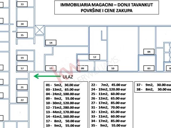 Magacin 1.0, 1113a, Marka Oreškovića (Subotica), 30e