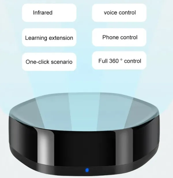 ZIGBEE-GATEWAY-GW008 Gembird Tuya Zigbee Smart Gateway hub 3in1 multimodalni IR daljinski Glasovna