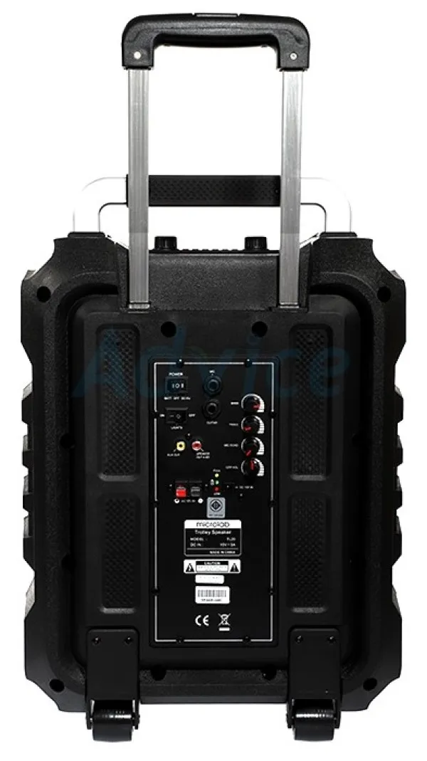 Microlab TL20 karaoke zvucnik 200W, Bluetooth, LED, 12V/4500mAh, Aux, USB, microSD, FM RADIO,Mic*2