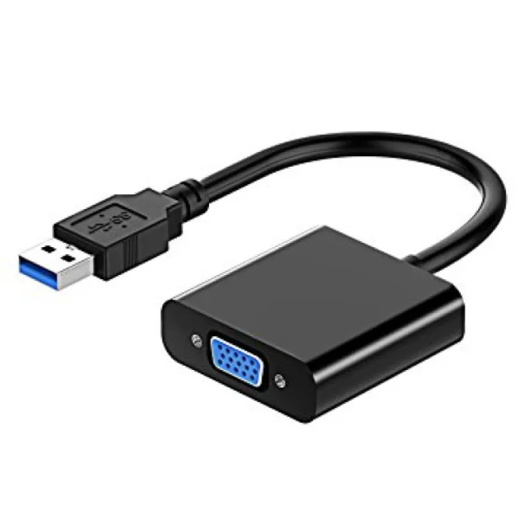 Adapter-konvertor USB 3.0 na VGA (m/ž)