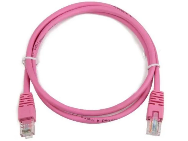 PP12-5M/RO Gembird Mrezni kabl, CAT5e UTP Patch cord 5m pink