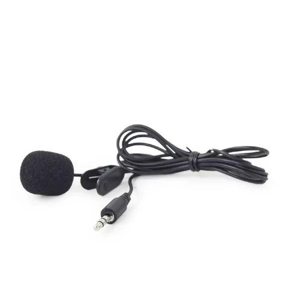MIC-C-01 Gembird Clip-on mikrofon 3.5mm black FO