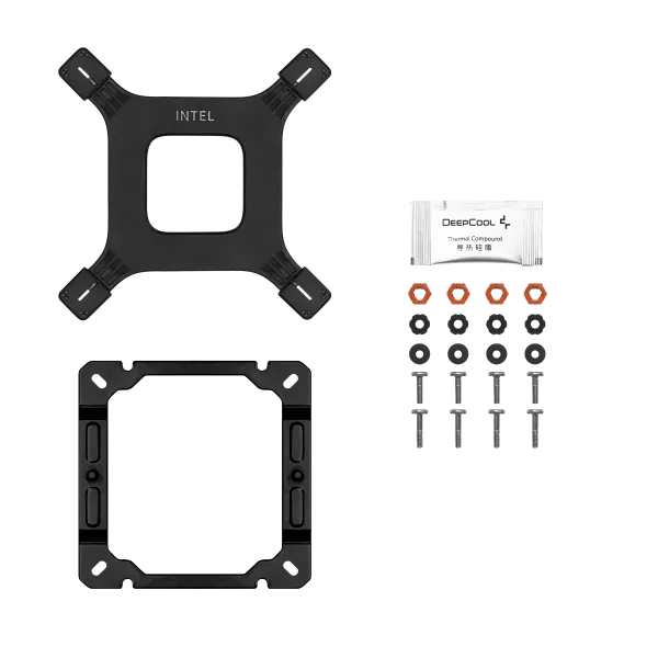 DeepCool AG400 *DIGITAL ARGB 4xHeat Pipe, Real-TimeCPU Screen, 220W 120mm 2100rpm 76CFM,BK Intel/AMD