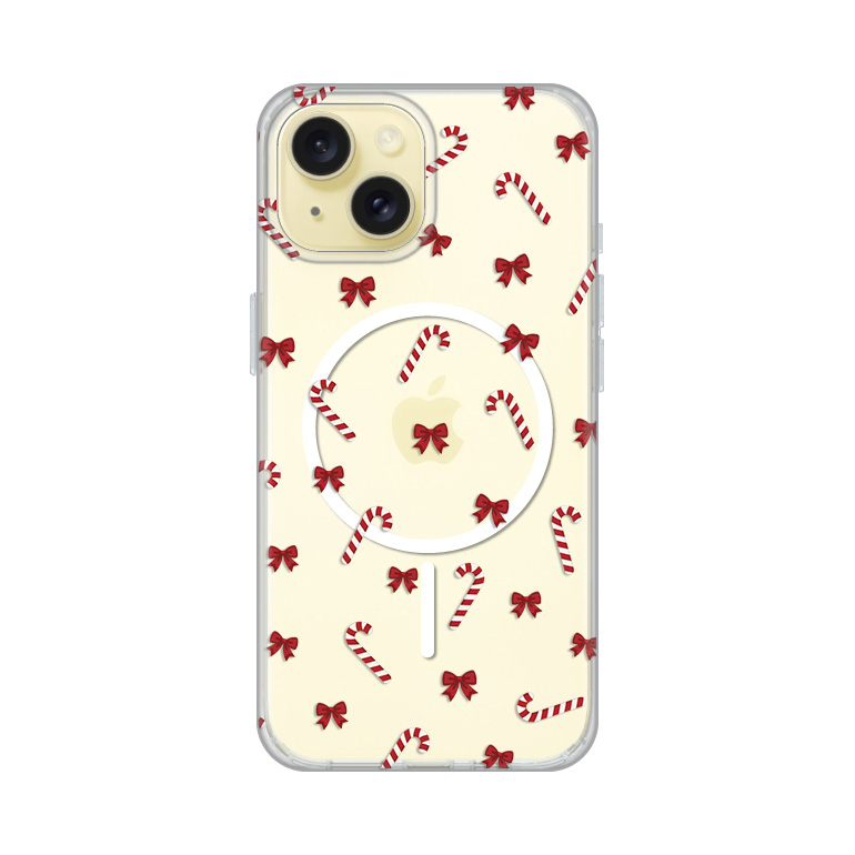 Zastitna maska (futrola) print Magsafe - iPhone 15 Candy Bows