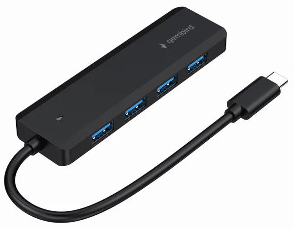 UHB-CM-U3P4P-01 Gembird 4-port USB 3.1 (Gen 1) Type-C HUB (alt. UHB-U3P4-05)
