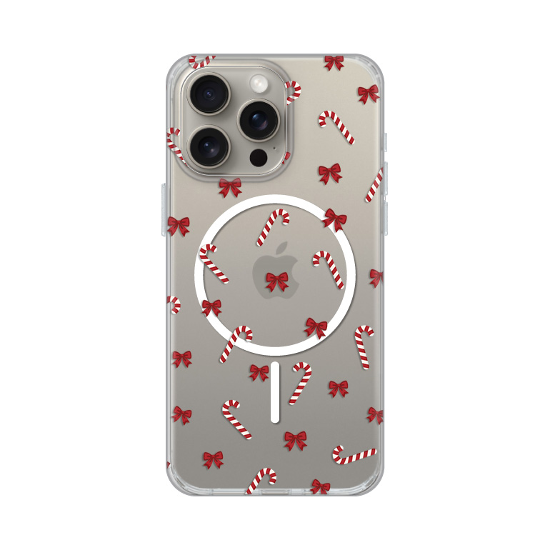 Zastitna maska (futrola) print Magsafe - iPhone 15 Pro Max 6.7 Candy Bows