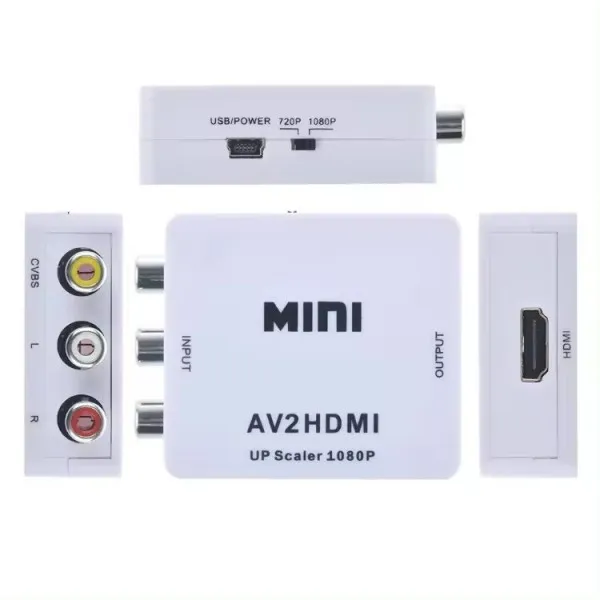 A-AV-HDMI-Mini ** Gembird input AV to HDMI (904) (524)