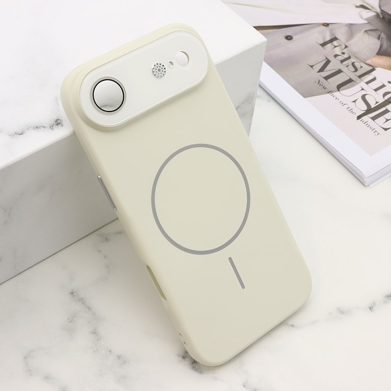 Zastitna maska (futrola) PASTEL DREAMS MagSafe - iPhone 17 Air bela (MS)
