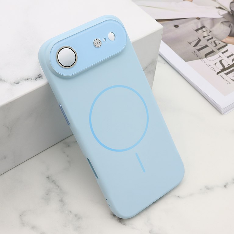 Zastitna maska (futrola) PASTEL DREAMS MagSafe - iPhone 17 Air plava (MS)