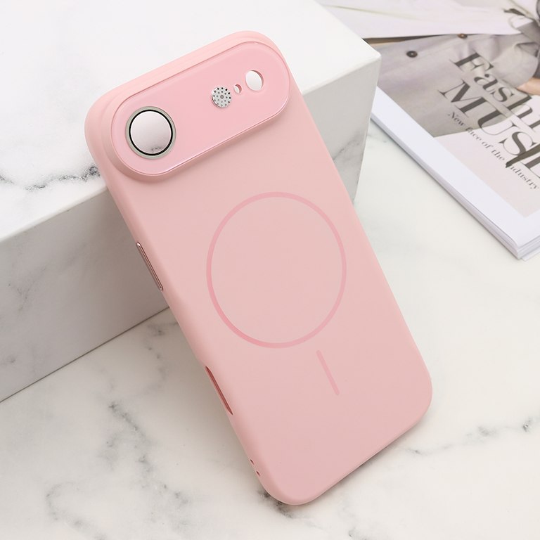 Zastitna maska (futrola) PASTEL DREAMS MagSafe - iPhone 17 Air roze (MS)