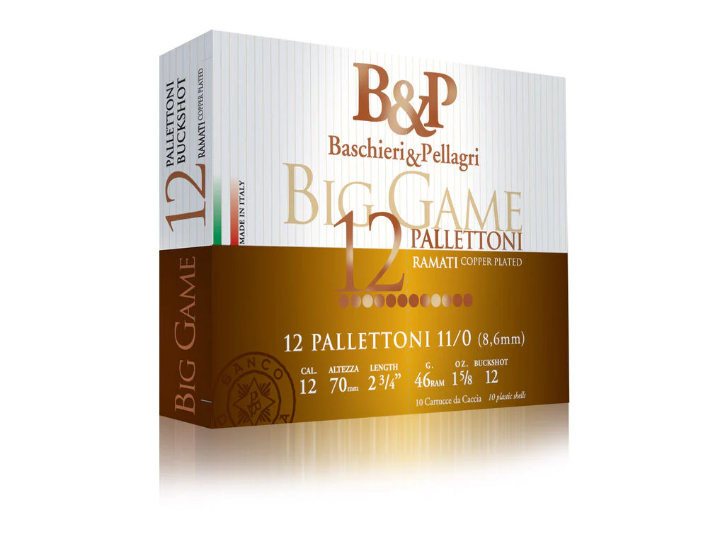 B&P Big Game Pallettoni 12/70 11/0 12P