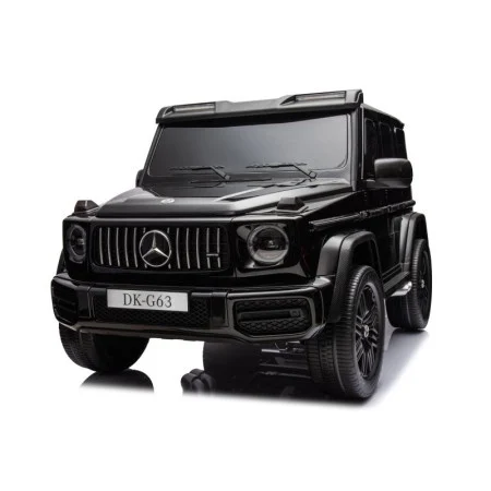Dečiji automobil na akumulator - Mercedes G63 4X4 Crni 24V Dvosed Luxury Premium Oprema ( 12558 )