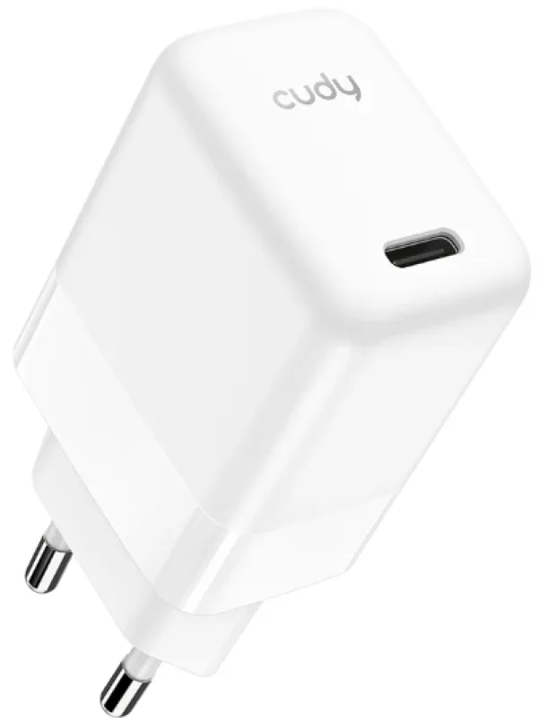 Cudy CH30_EU USB-C GaN Charger za telefone, tablete i MacBook Air, 30W
