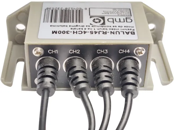 BALUN RJ45-4CH-300M Gembird balun za 4 kamere (AHD/CVI/TVI) do 5 megapiksela cena za komad