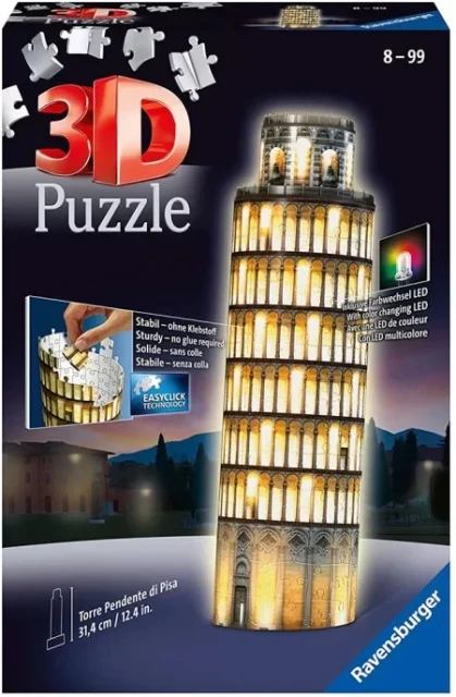 Ravensburger 3d puzzle-toranj u pizi ( 125159 )