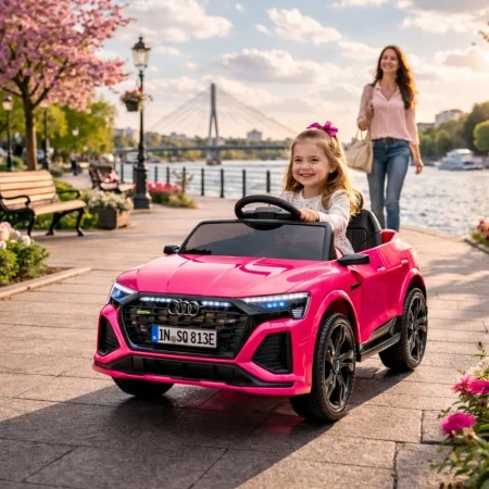 Audi SQ8 Roze Dečiji Auto Licencirani