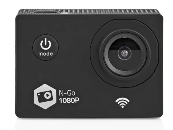 ACAM21BK Nedis 12Mpix HD action kamera, 1080p@30fps/ sa vodootpornim kucistem WIFI, Android