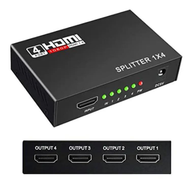 HDMI Spliter 1x4 1080P (ver 1.4) Activ