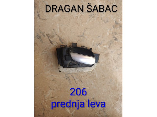 PEUGEOT 206 kvaka unutrašnja prednja leva