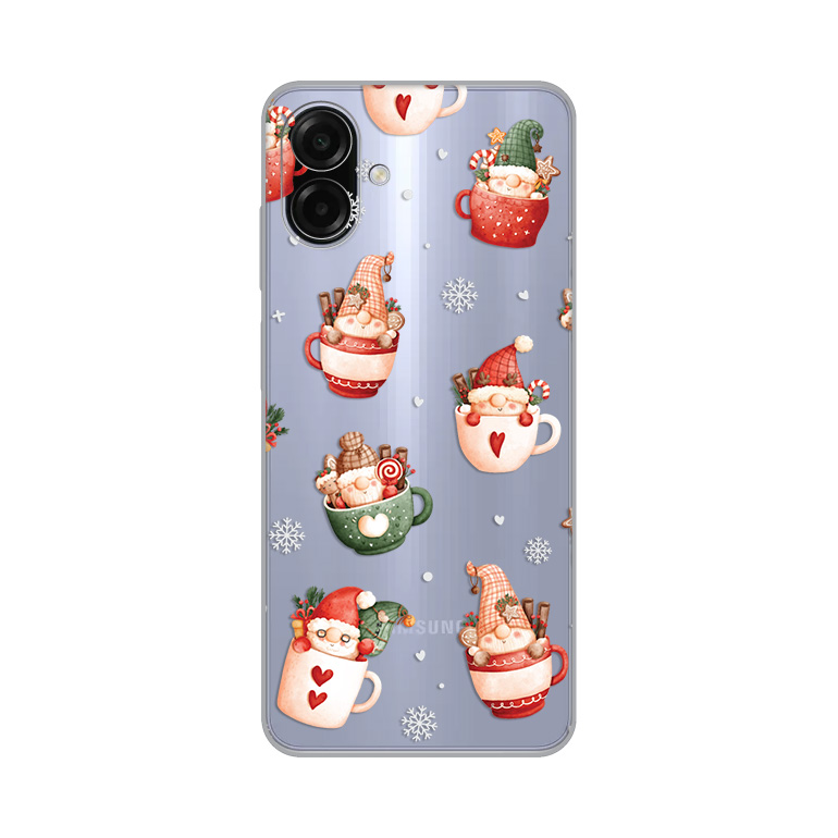 Zastitna silikonska maska (futrola) PRINT - Samsung A075F Galaxy A07 Ho Ho Ho