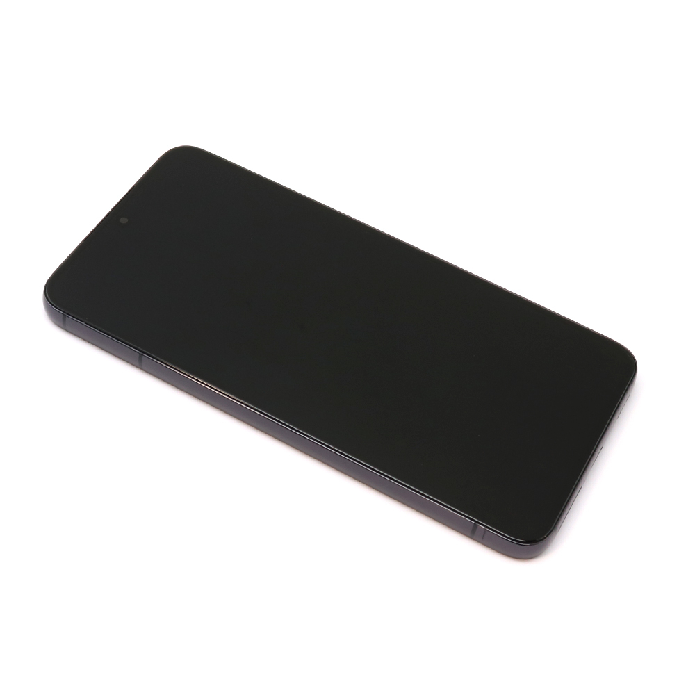 LCD displej (ekran) - Samsung Galaxy S22 5G + Touch screen + okvir SOFT OLED crni (MS)