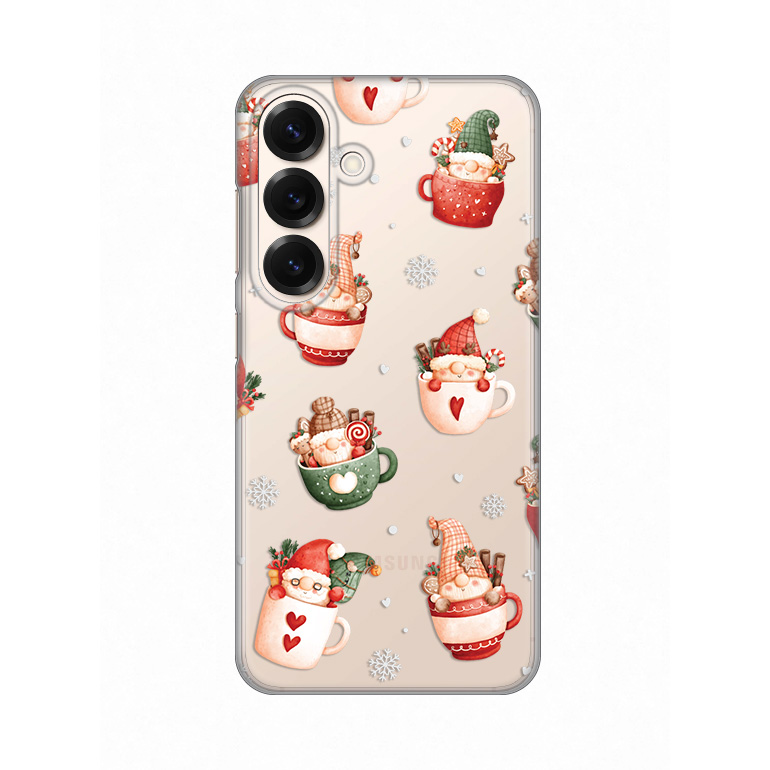 Zastitna silikonska maska (futrola) PRINT - Samsung S931 Galaxy S25 Ho Ho Ho