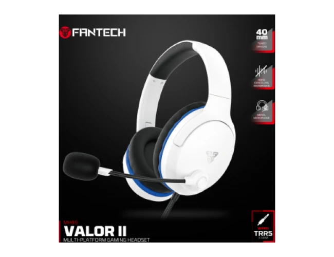 Fantech MH89 Valor II Space Edition gejmerske slušalice bele