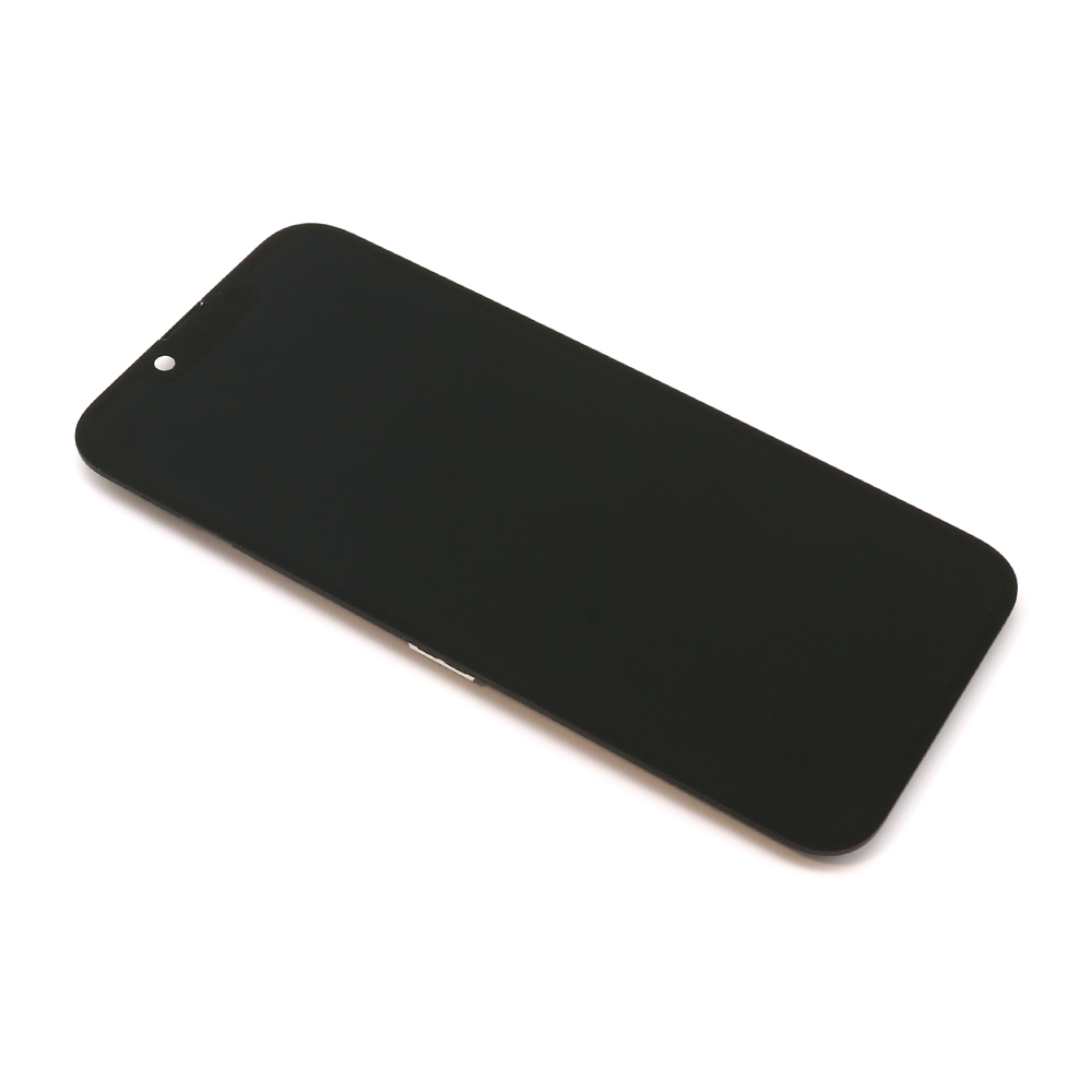 LCD displej (ekran) - Iphone 16e + Touch screen SOFT OLED 60HZ Support IC removable crni (MS)